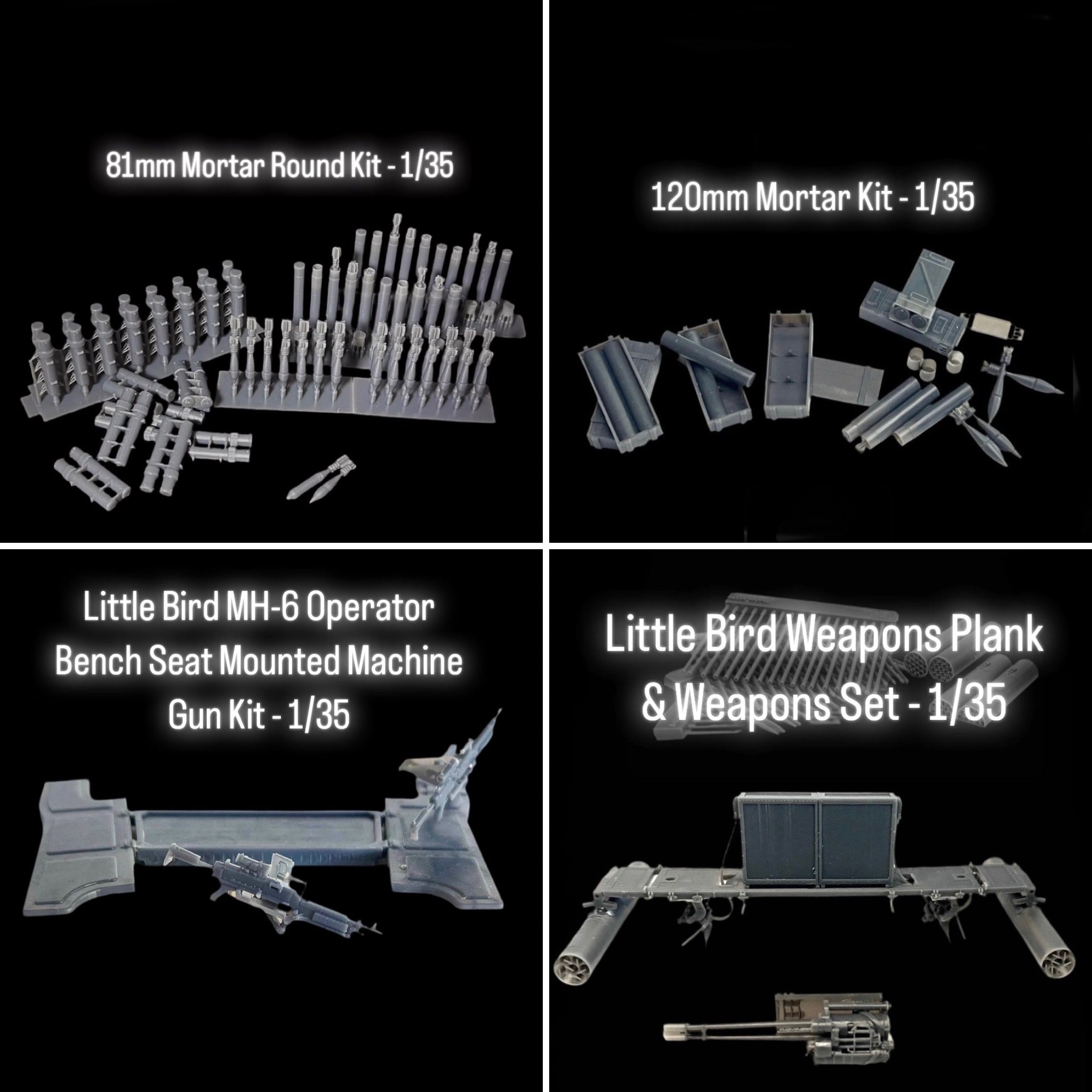 Black Ops Models - 3D printed and resin cast scale model 1/35 scale