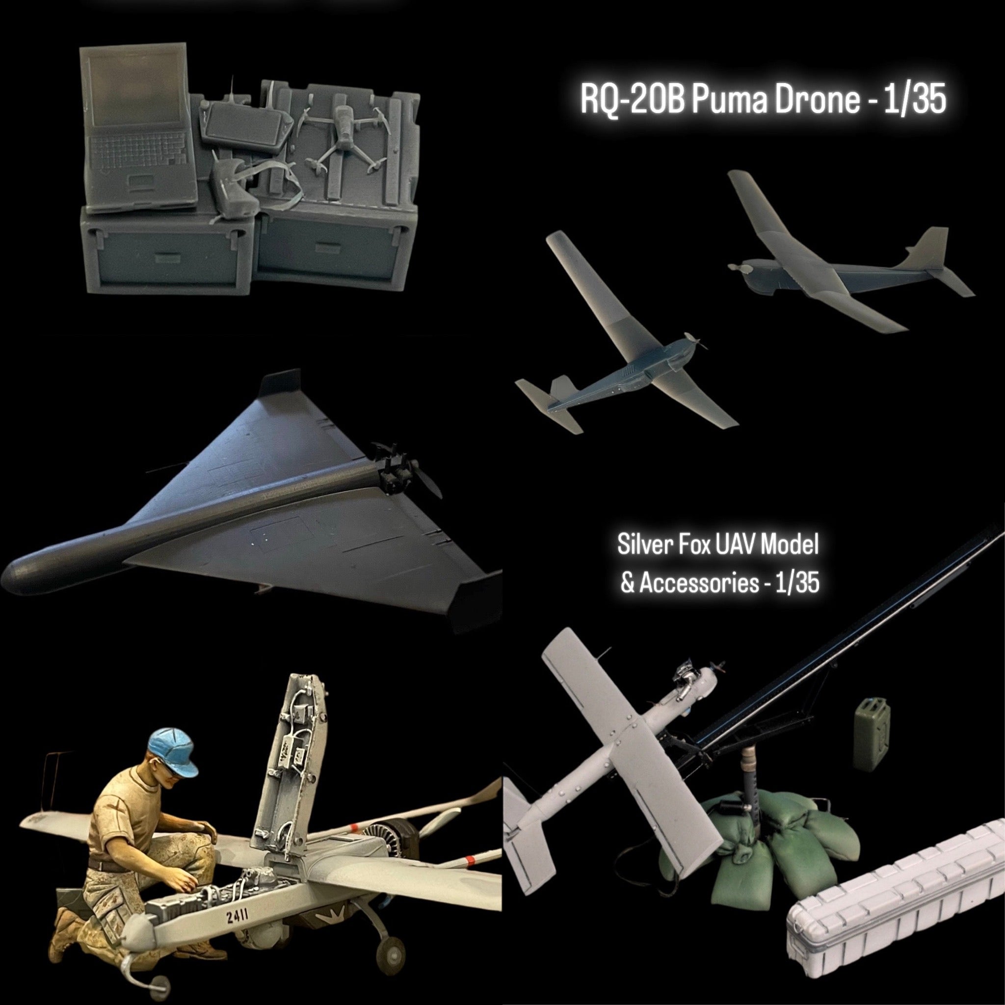 UAV’s and Drones – Black Ops Models