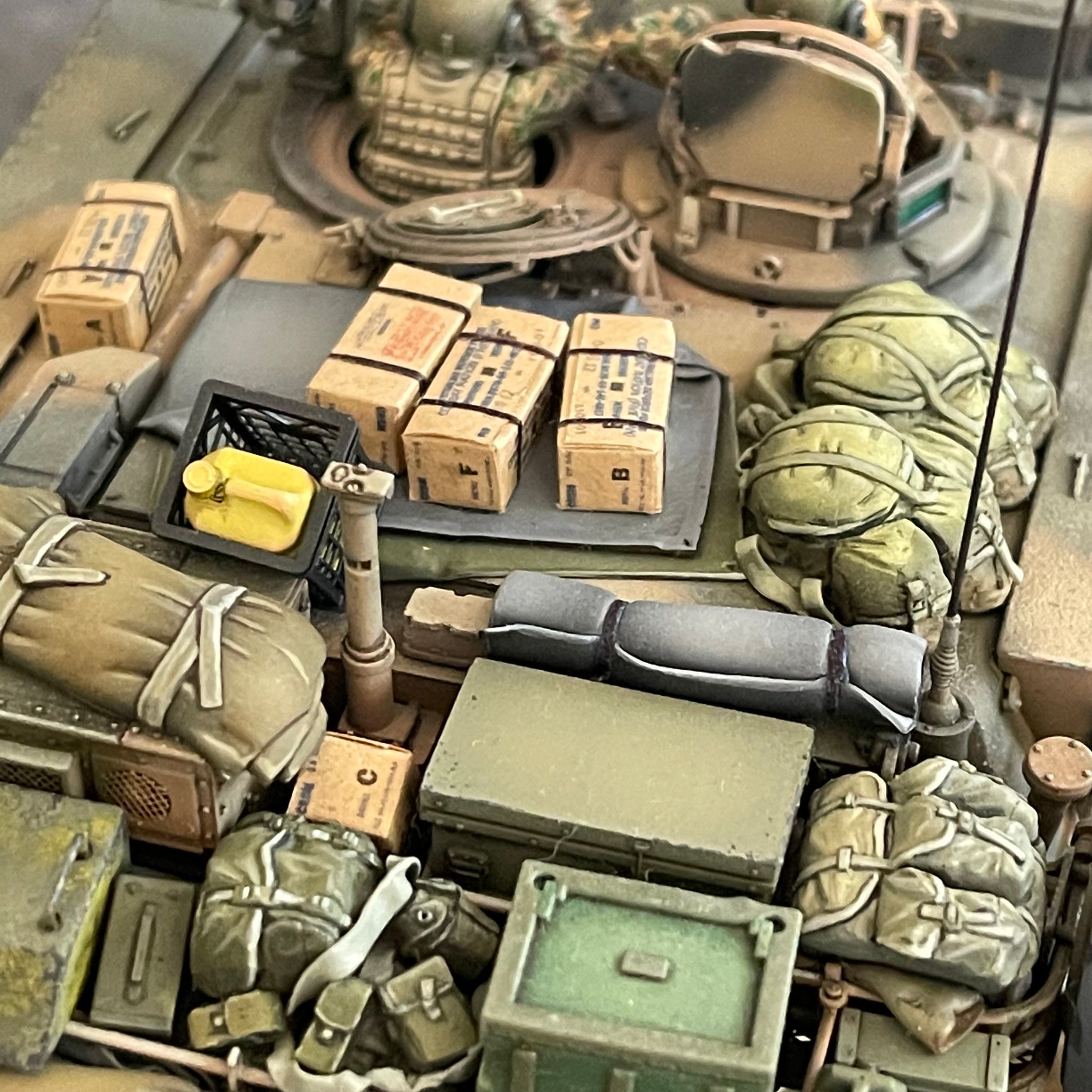 Australian Army Abrams M1A1 AIM SA for the Dragon M1A2 SEP #3536 Conve – Black Ops Models